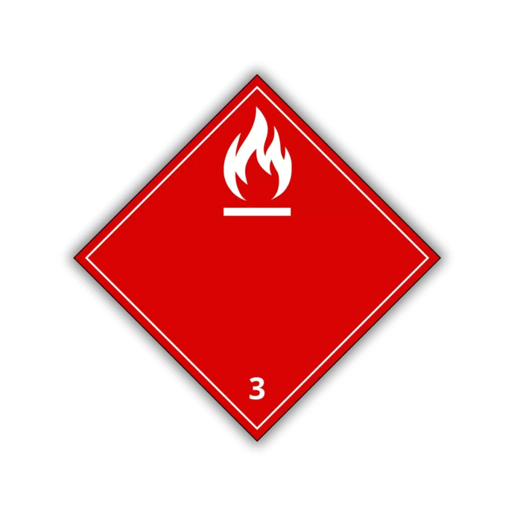 Señal de material inflamable - Multiseñal SA de CV